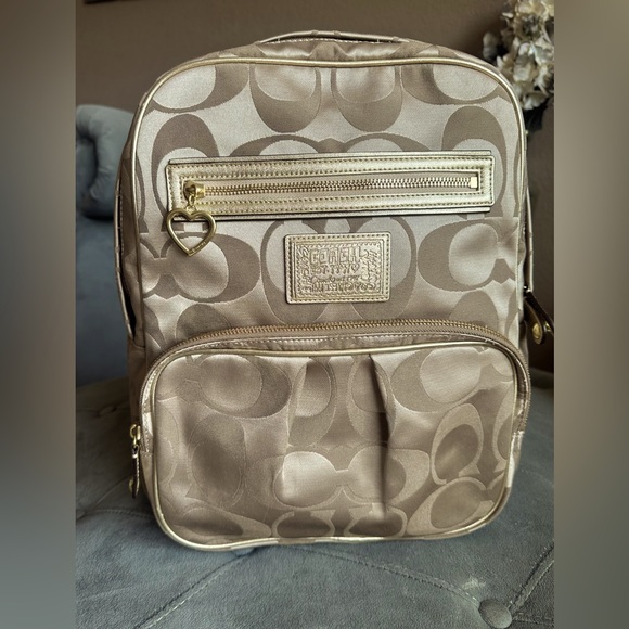 Bags | Coach Poppy Daisy Backpack | Poshmark